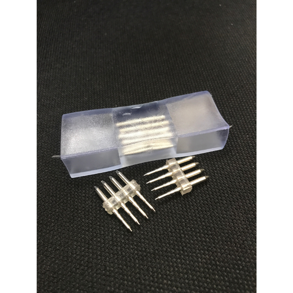 4 pins I L T Shape Corner Connector for 110V 220V 8x16MM Single Color ...