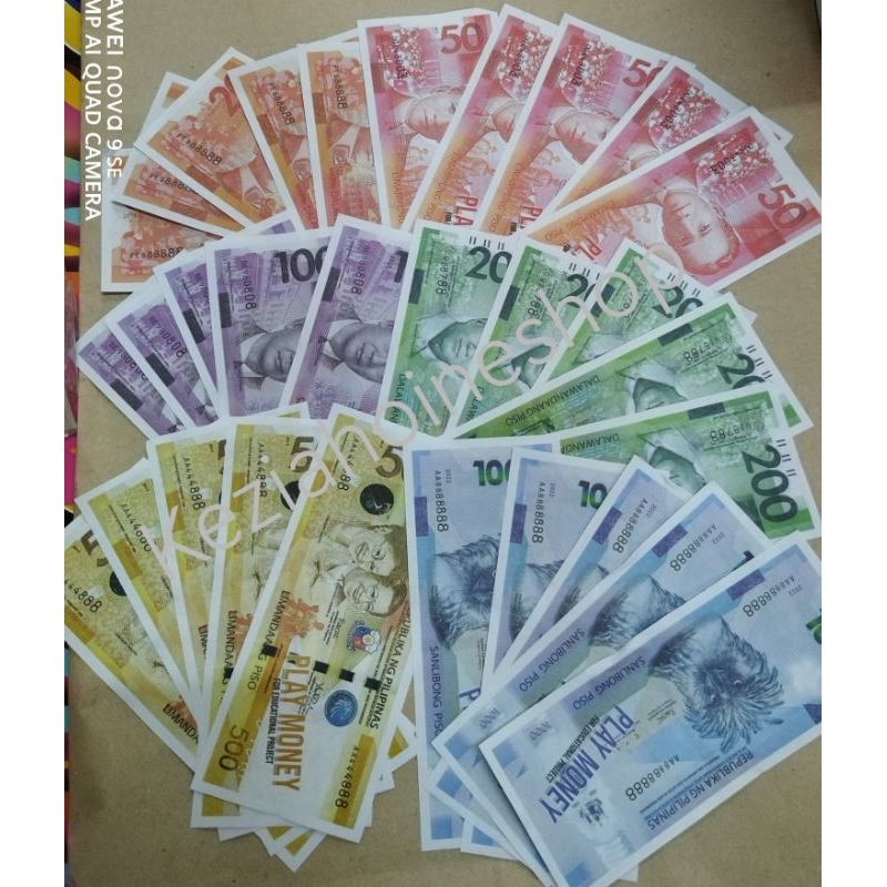 Philippine Peso Play money for Educational Purposes | Shopee Philippines