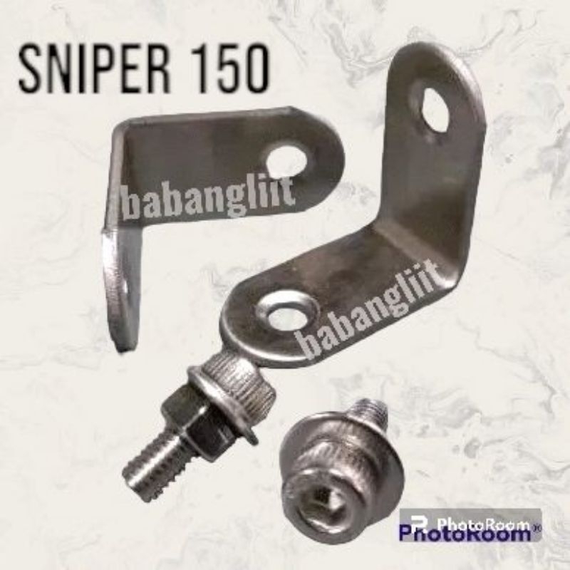 2pcs YAMAHA SNIPER 150 MINI DRIVING LIGHT MDL BRACKET | Shopee Philippines