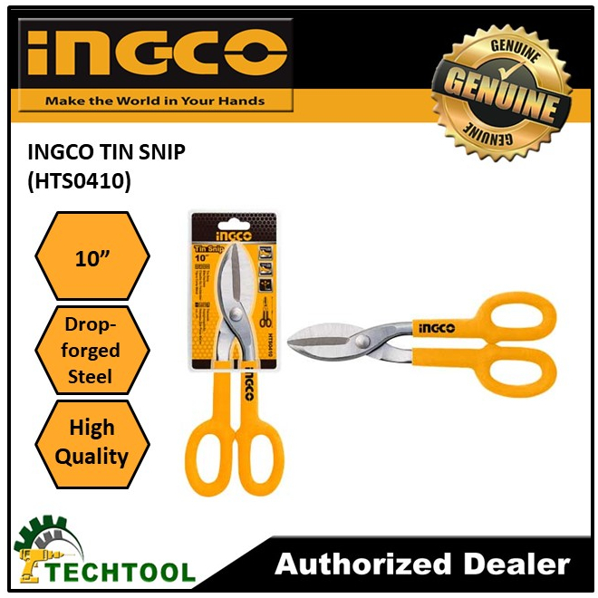 INGCO TIN SNIP 10" (HTS0410) | Shopee Philippines