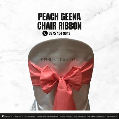 Ribbon for Monoblock Chair Ribbon Catering Events Ribbon | Shopee ...