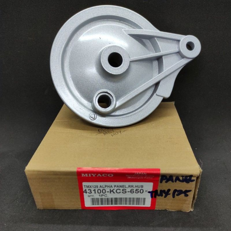 HONDA TMX 125 ALPHA Brake Panel Rear 43100-KCS-650 ORIGINAL JAPAN | Shopee Philippines