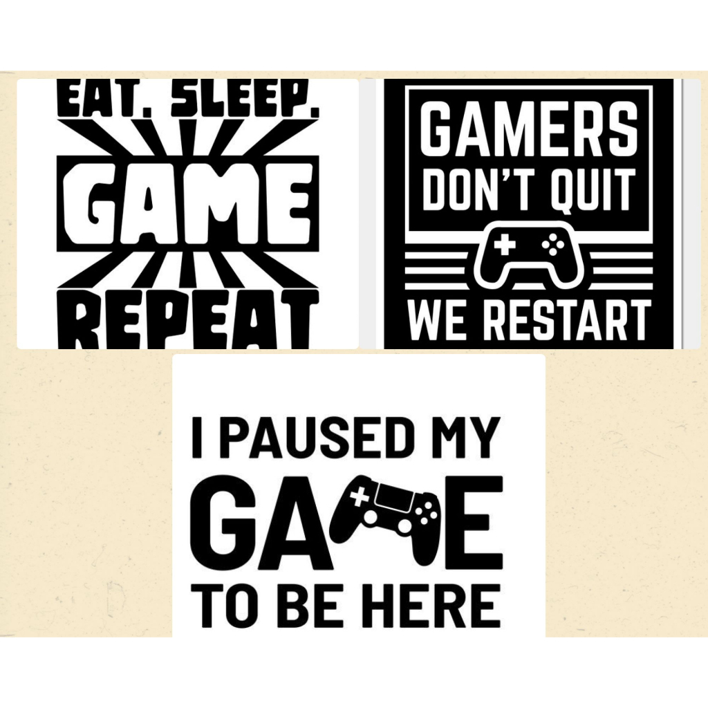 Gamer Vinyl Sticker (cutout) | Shopee Philippines
