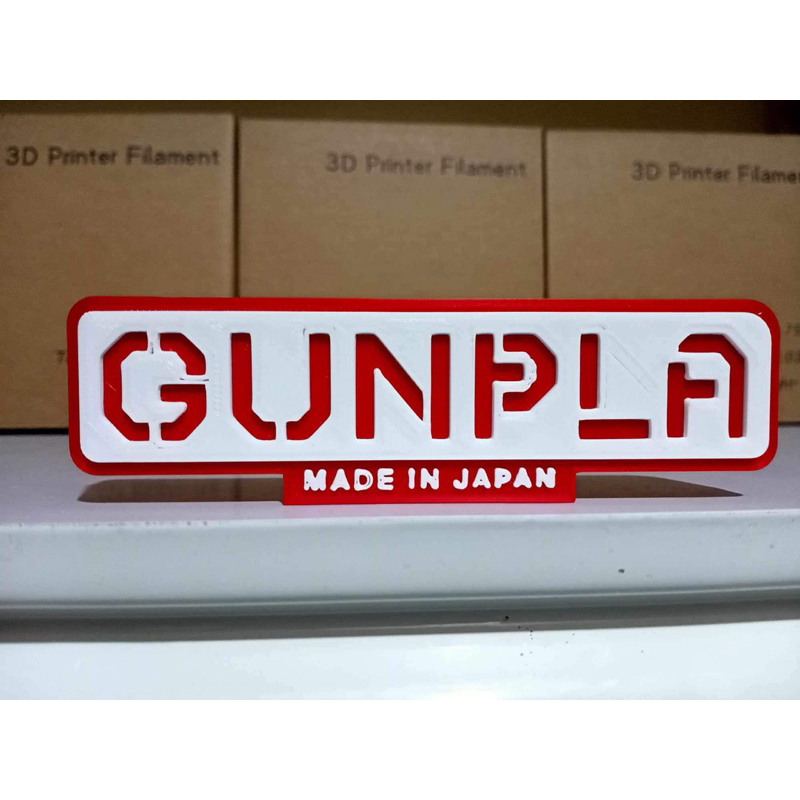 GUNPLA 3d logo collectible gundam collection action figure funko toy ...