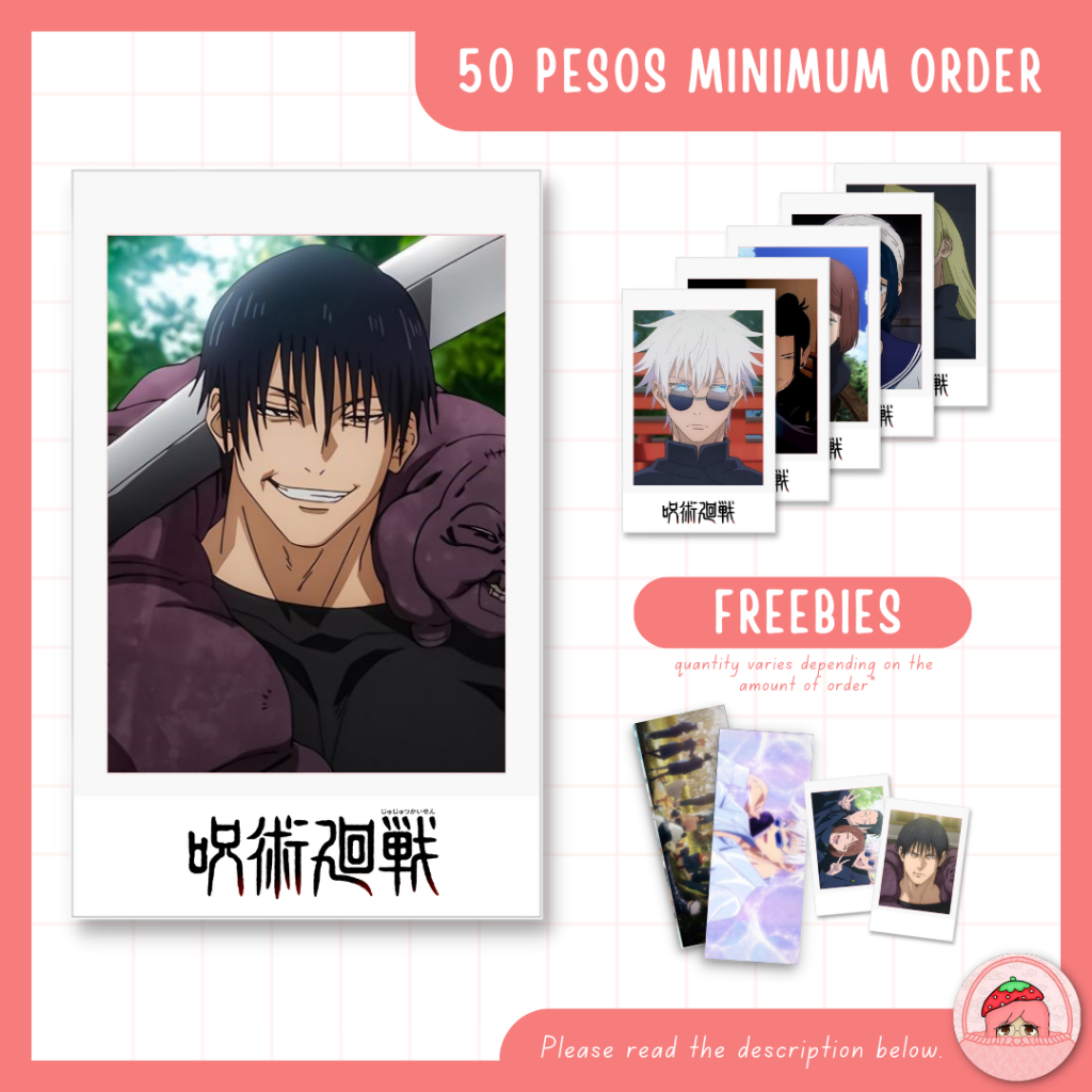 [15 PCS SET] JUJUTSU KAISEN JJK 2/2 ANIME PC PHOTOCARDS UNOFFICIAL ...