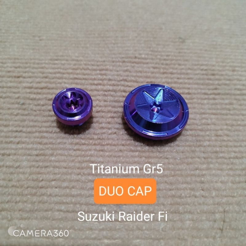 Titanium Gr5 Duo Cap ( Sniper / Raider / Wave Sonic ) | Shopee Philippines