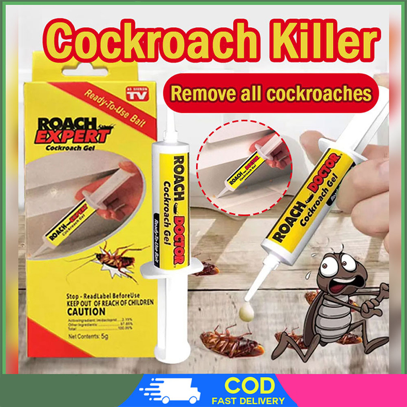 Cozyhome Roach Doctor Cockroach Gel Ready-to-Use Cockroach Gel Bait ...