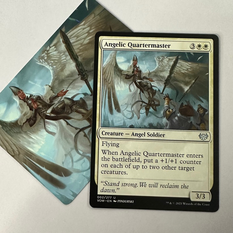 ANGELIC QUARTERMASTER | ANGEL SOLDIER | INNISTRAD CRIMSON VOW | WHITE ...