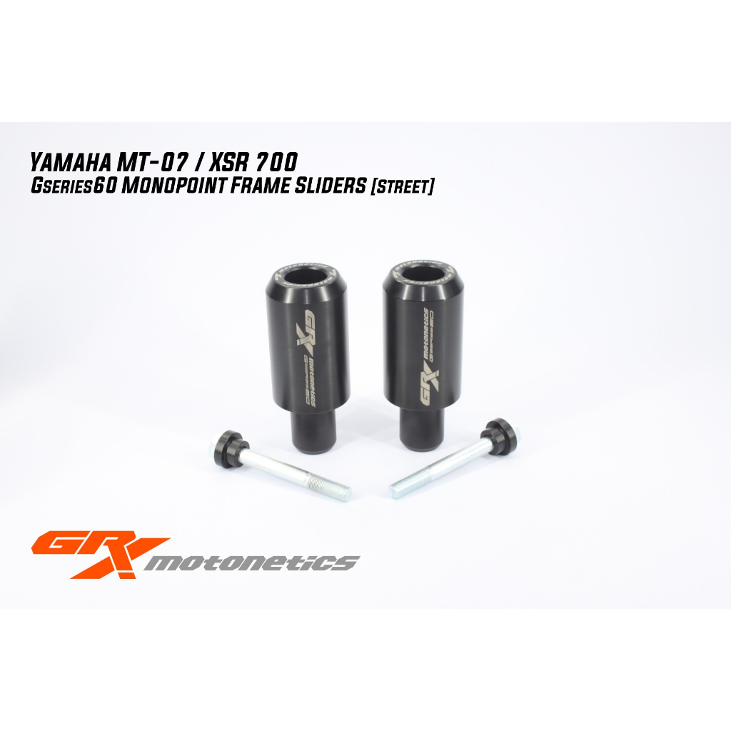 Yamaha MT-07 / YZF-R7 / XSR 700 Monopoint Frame Sliders [Gseries60 ...