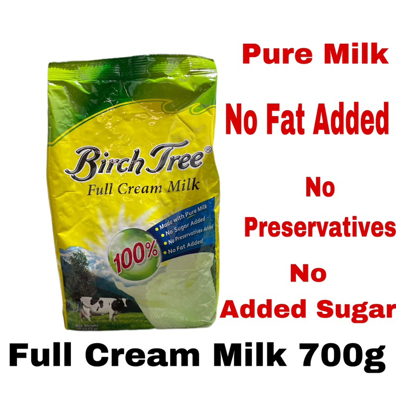 Birch Tree Full Cream Milk Powder 700g. | Shopee Philippines