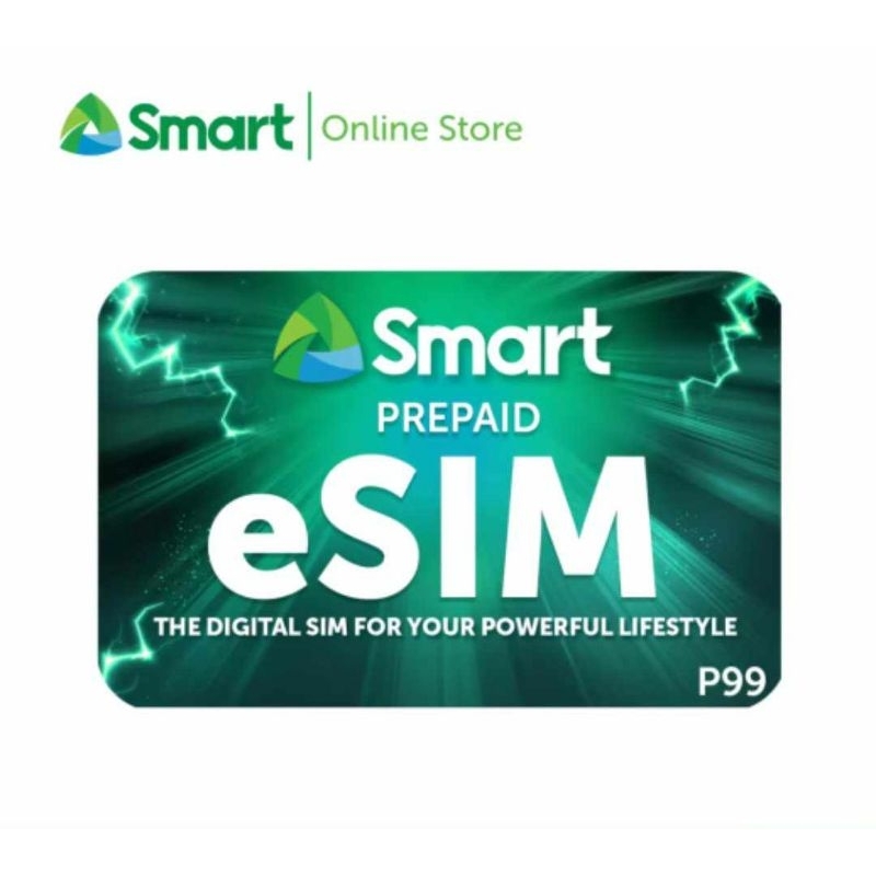 SMART PREPAID eSIM (DIGITAL SIM FOR YOUR POWERFUL LIFESTYLE) | Shopee ...