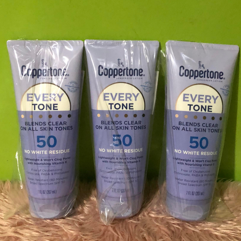 Coppertone Every Tone Sunscreen Lotion - SPF 50 - 7 fl oz (207mL ...