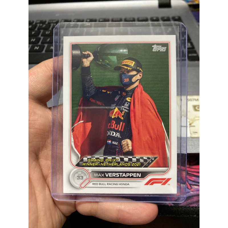 F1 2022 Topps Formula 1 Racing Cards Grand Prix Winner-Netherlands 2021 ...
