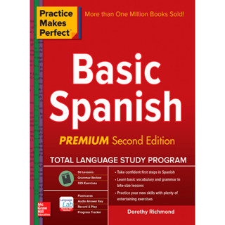 Basic to Intermediate Spanish Books (Practice Makes Perfect) | Booklet ...