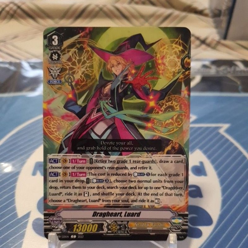 DRAGHEART, LUARD C D-PV01 CARDFIGHT VANGUARD ENGLISH | Shopee Philippines