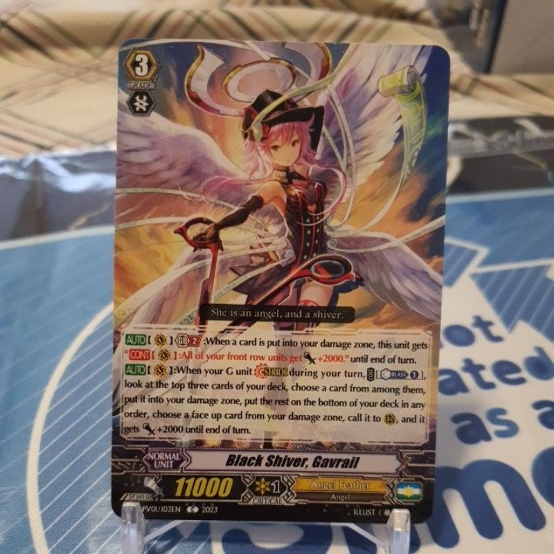 BLACK SHIVER, GAVRAIL C D-PV01 CARDFIGHT VANGUARD ENGLISH | Shopee Philippines