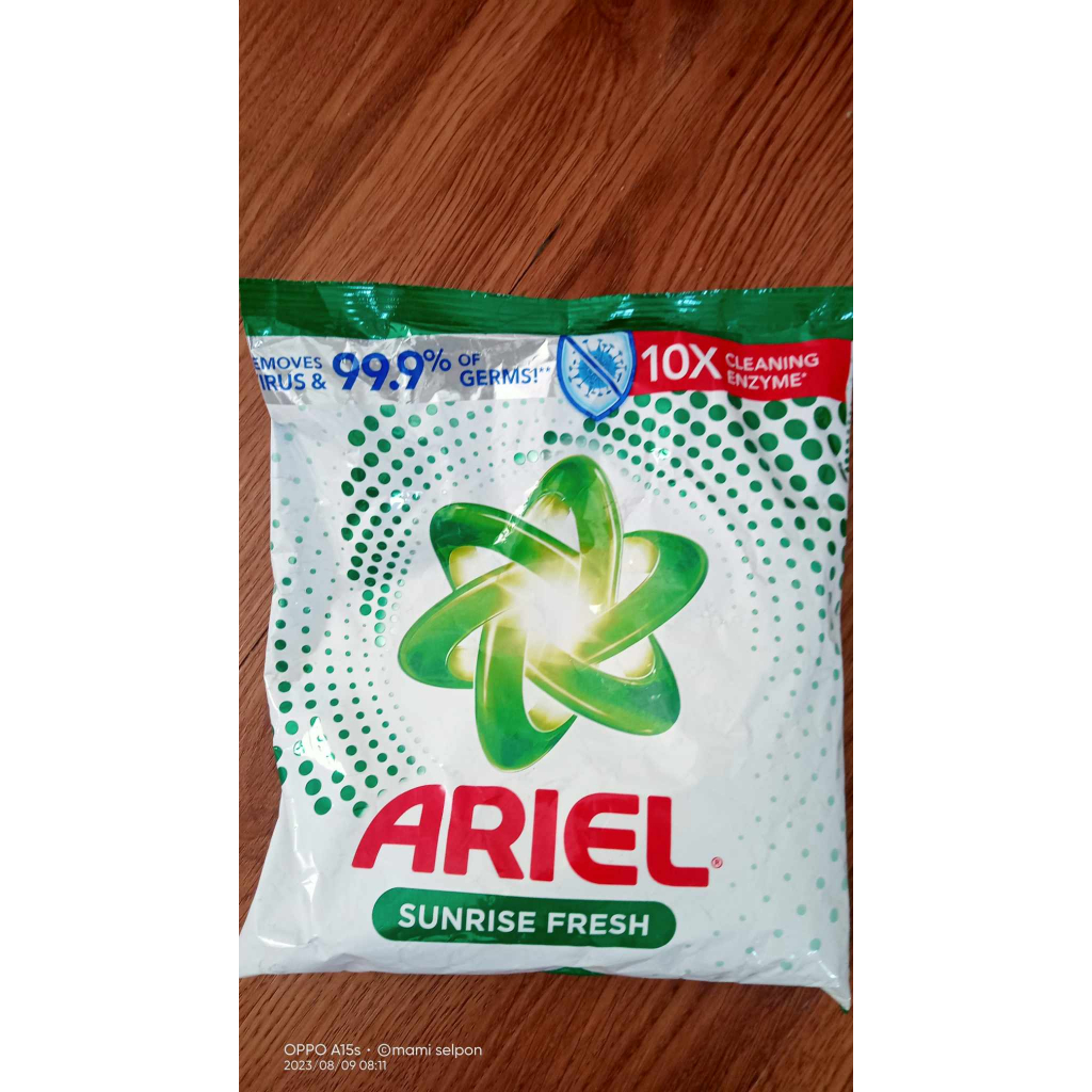 Ariel Sunrise Fresh Detergent Powder 565g | Shopee Philippines