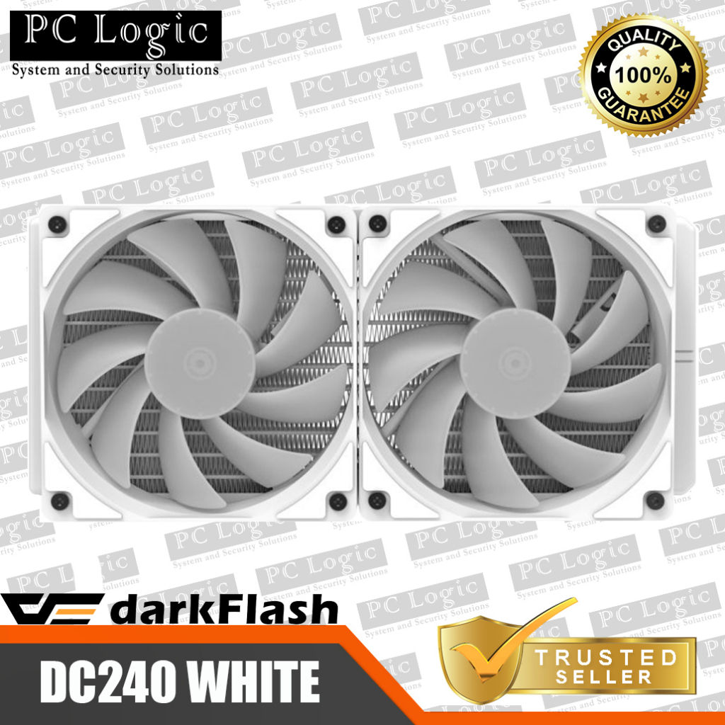 DARKFLASH DC240 WHITE LIQUID COOLING 240MM ARGB LIGHTNING I HIGH ...