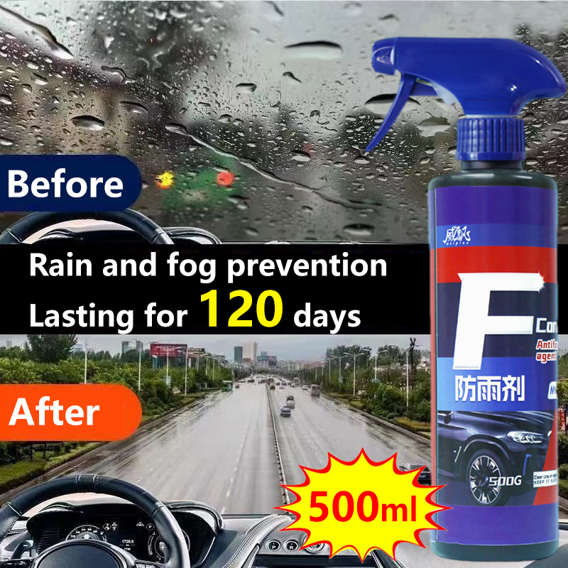 Anti rain and anti fogging agent for car 500ml Auto rain agent Anti fog ...