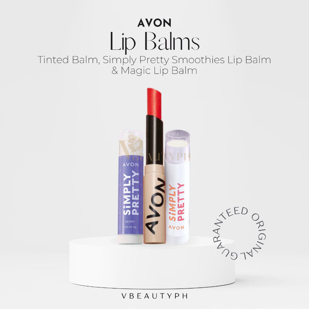 AVON Simply Pretty Smoothies Lip Balm or Tinted Lip Balm or Magic Lip Balm | Shopee Philippines