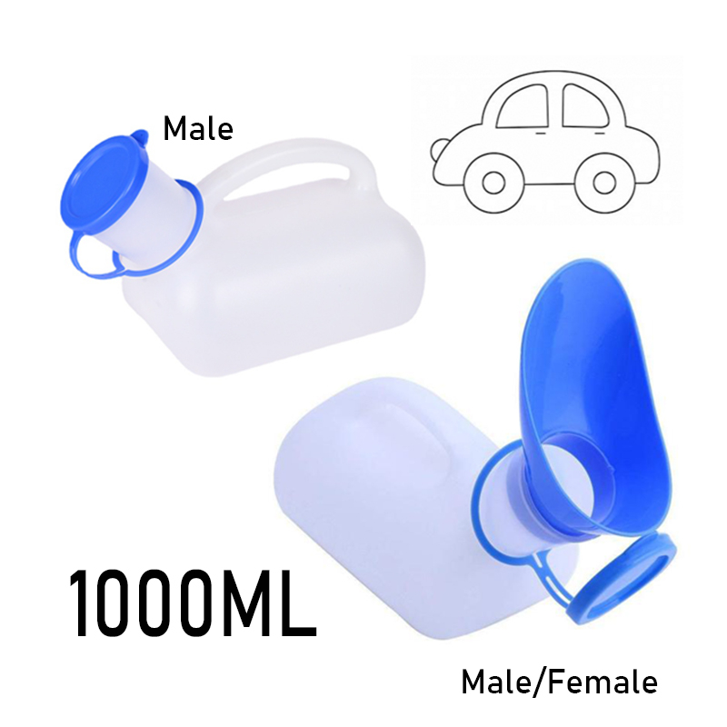 1000ML Men And Women Urinals Female Male urinal Unisex Camping Portable ...
