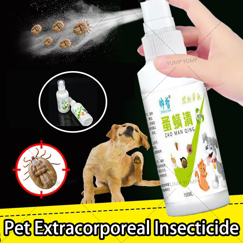 Tick and Flea Spray Remover Anti Tick Garapata Flea Pulgas & Lice Kuto ...