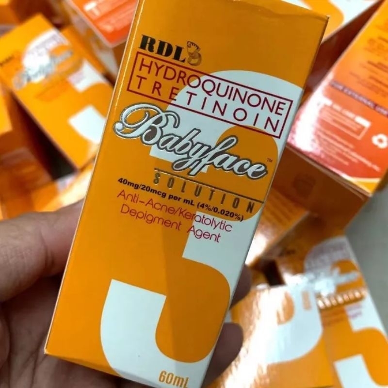 SALE!! RDL BABY FACE #3 solution for anti-acne 60ml | Shopee Philippines