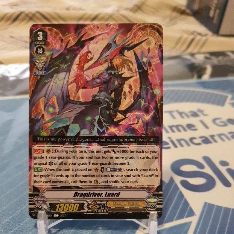 DRAGDRIVER, LUARD C D-PV01 CARDFIGHT VANGUARD ENGLISH | Shopee Philippines