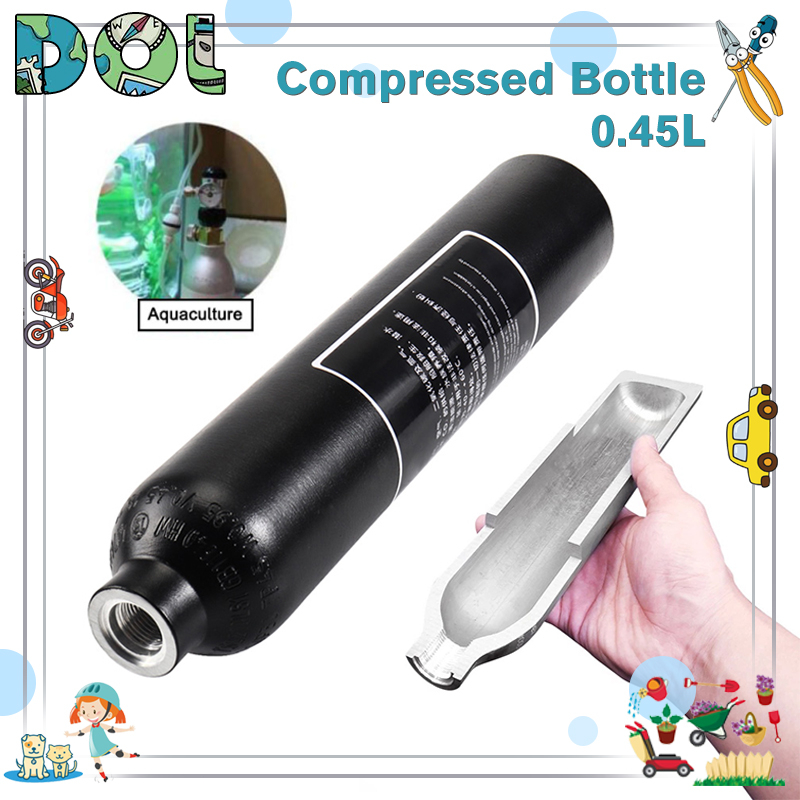 4500Psi/30MPa High Pressure Explosion-Proof Aluminum Tank Thickened One ...