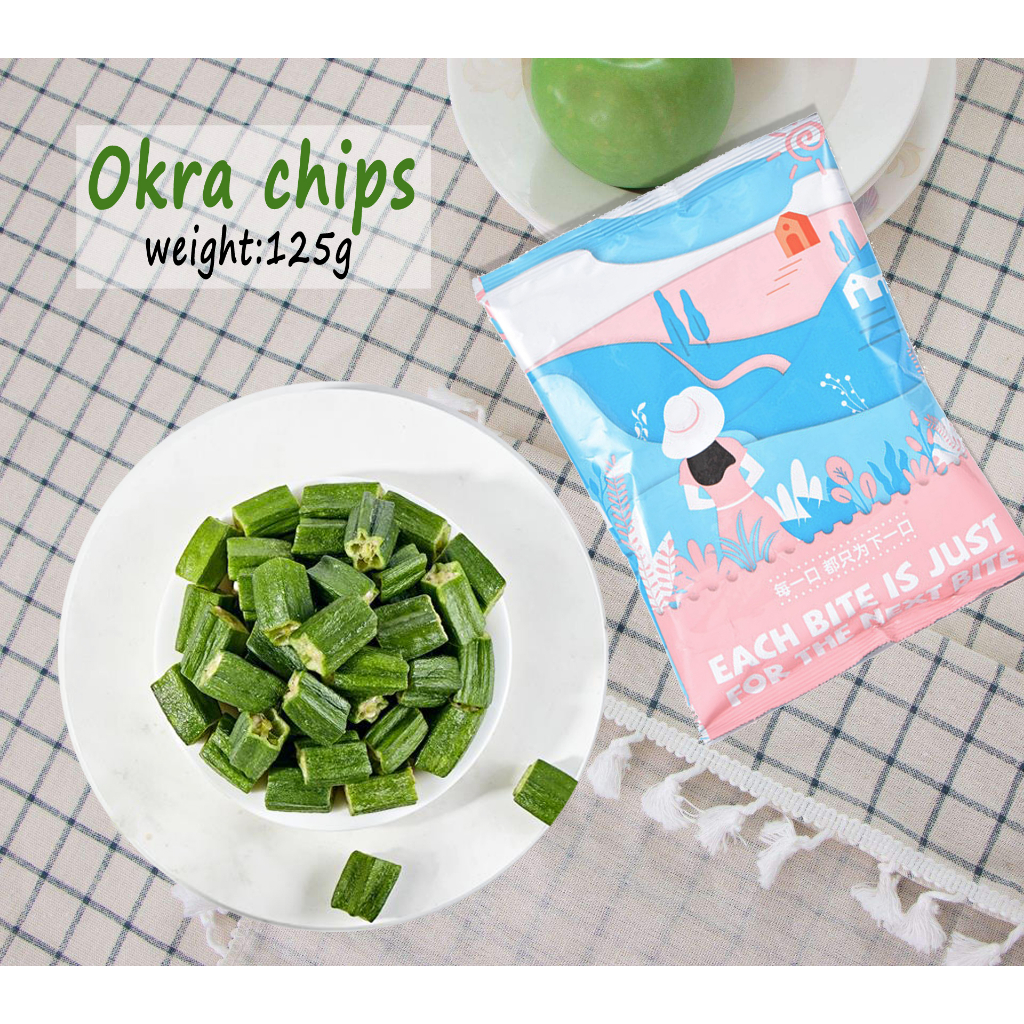 Mixed veggie chips and Fruit vegetable chips (125g,500g) | Shopee ...