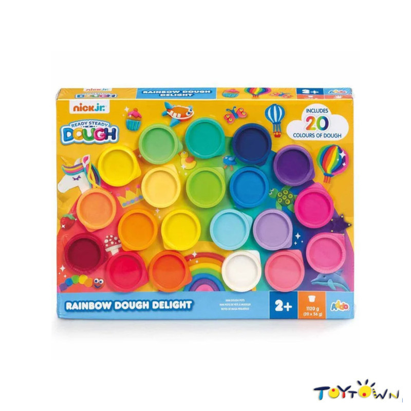 Ready Steady Dough Rainbow Delight Playset | Shopee Philippines