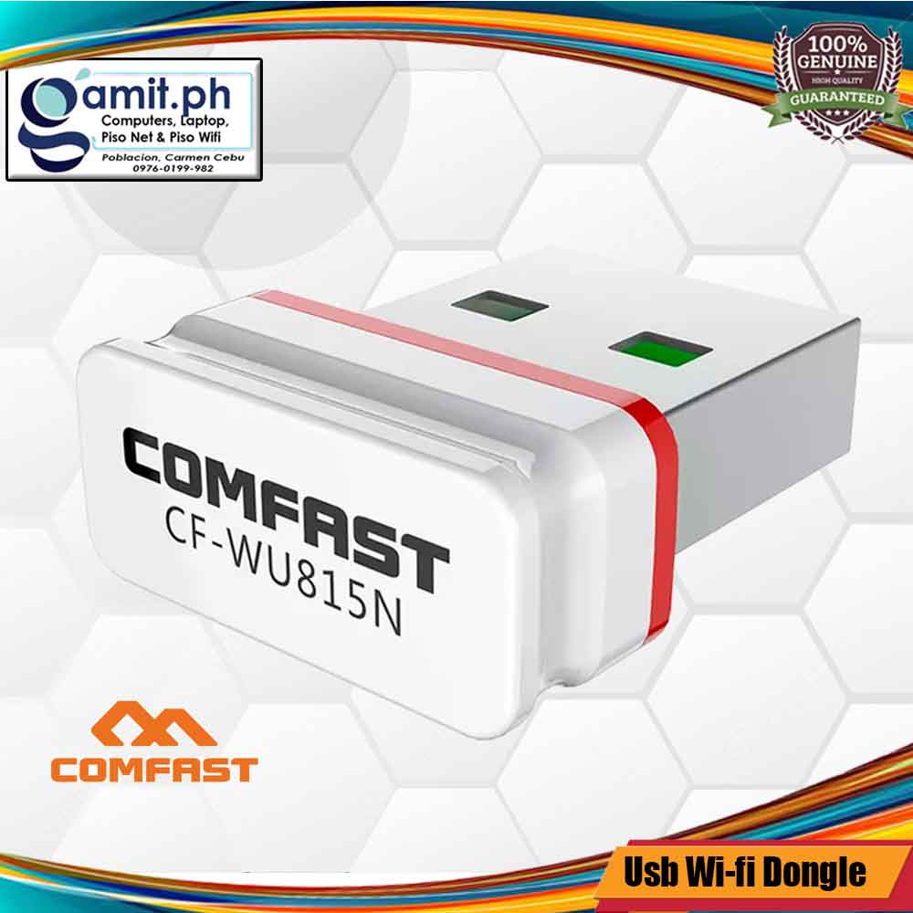 USB Wi-Fi Dongle wifi receiver for Pc and Laptop Comfast Free Driver 2 ...