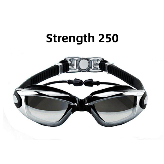 Myopia Goggles for Swimming Nearsighted swim glasses Graded Eyeglasses ...