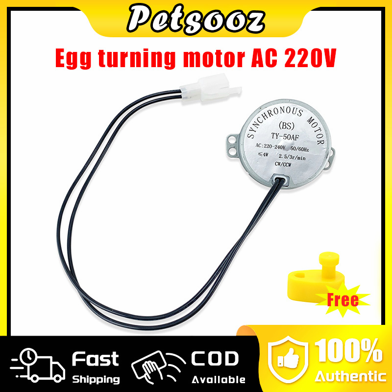 Synchronous Egg Turner Motor 220V Egg Turner Rotator Incubator Motor ...