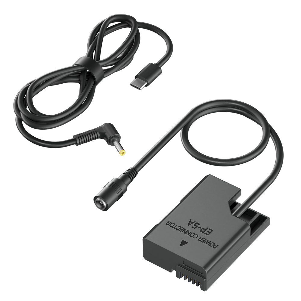 PALO EN-EL14 EL14A Dummy Battery EP-5A DC Coupler and Power Bank USB ...