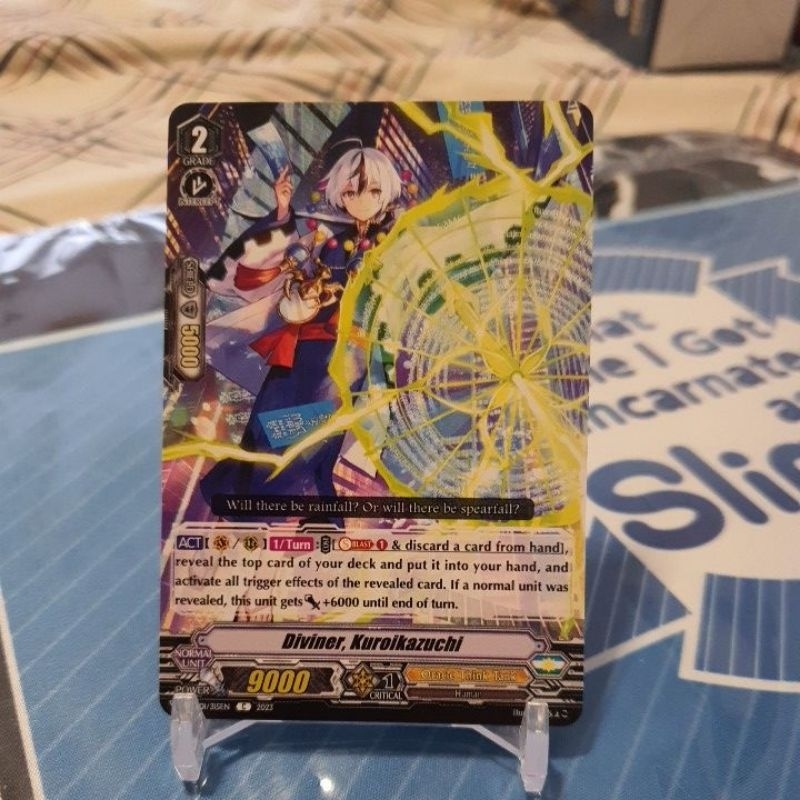 DIVINER, KUROIKAZUCHI C D-PV01 CARDFIGHT VANGUARD ENGLISH | Shopee Philippines
