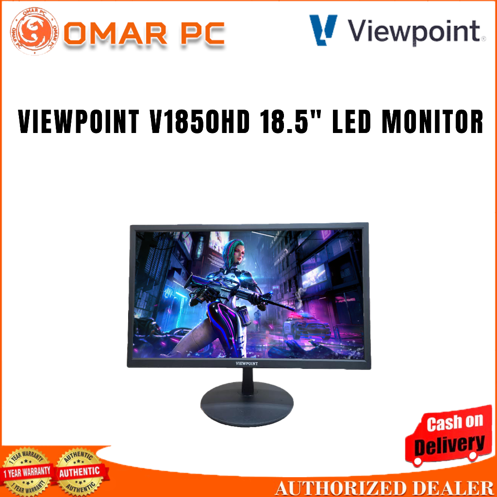 BRANDNEW VIEWPOINT V1850HD 18.5 INCH LED MONITOR | Shopee Philippines