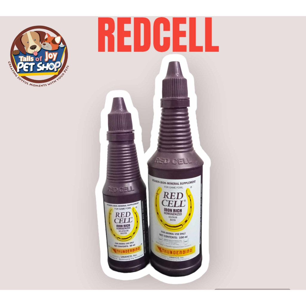 RED CELL FOR GAME FOWL (50ML & 100ML) | Shopee Philippines