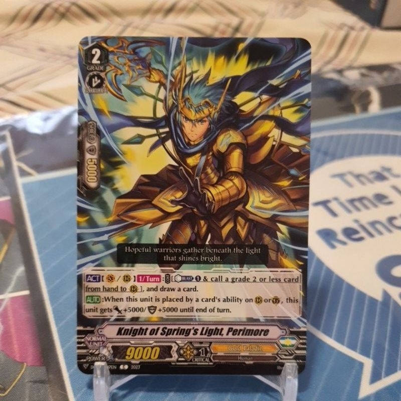 KNIGHT OF SPRING'S LIGHT, PERIMORE C D-PV01 CARDFIGHT VANGUARD ENGLISH ...