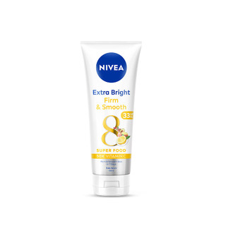 NIVEA Body Serum Extra Bright Firm and Smooth Lotion with SPF 33 PA++ ...