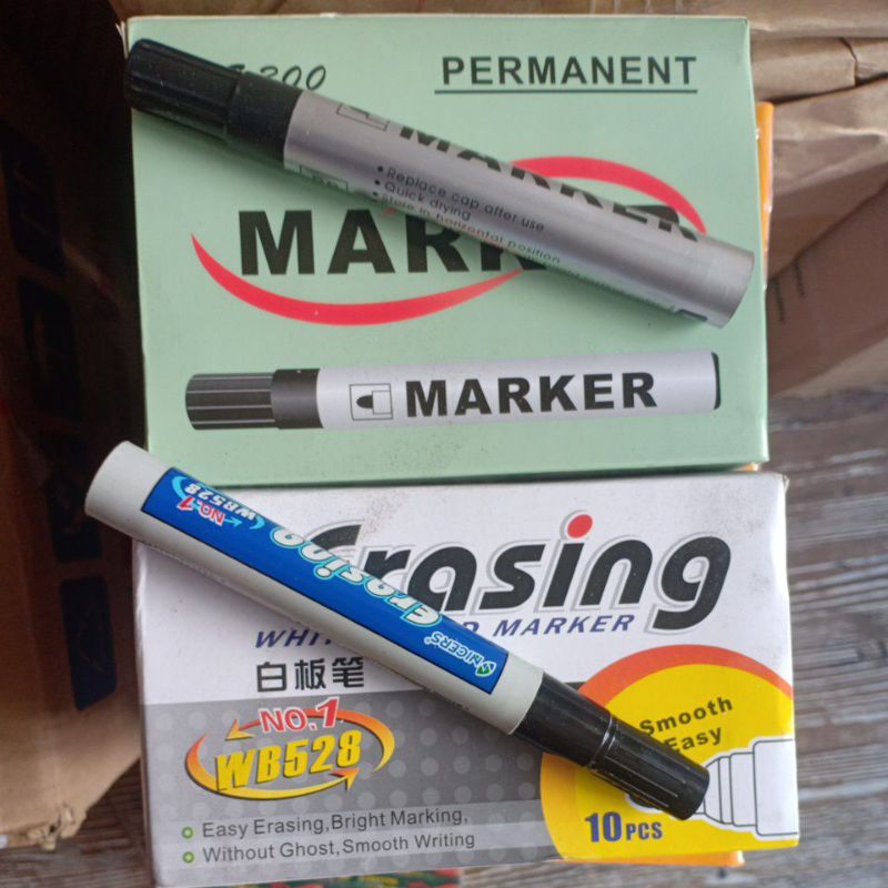 Ordinary Marker/ Pentel Pen and White Board Marker ordinary | Shopee ...