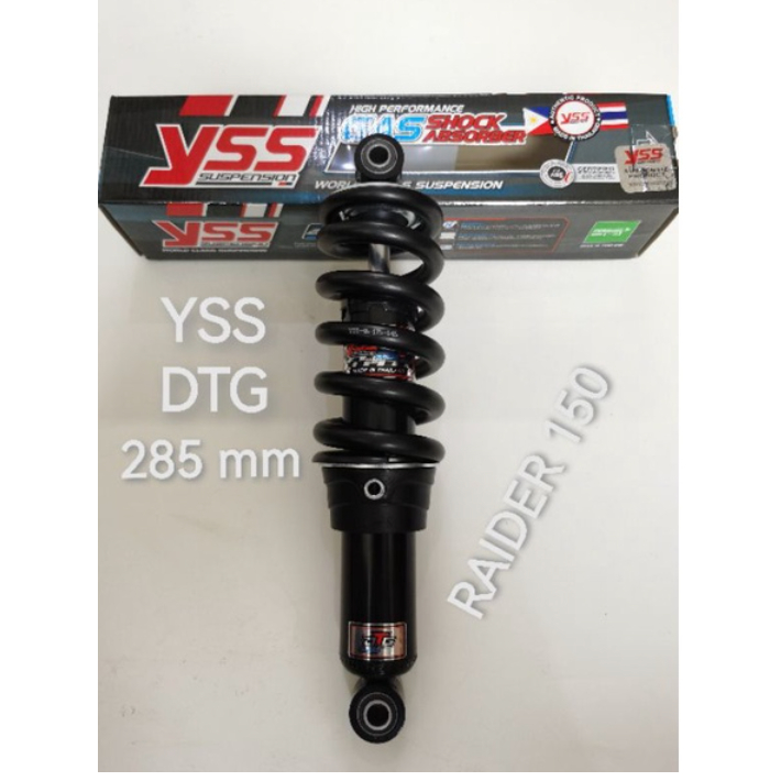YSS DTG MONOSHOCK 285MM FOR SUZUKI RAIDER 150 CARB/Fi YSS 631 CODE ...