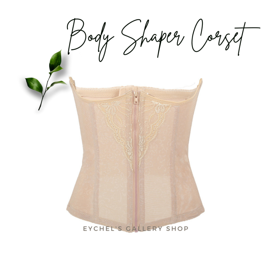 Laced Body Shaper Corset Binder | Shopee Philippines