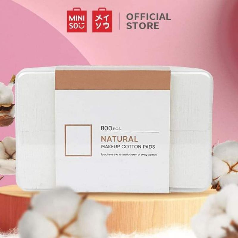 MINISO Makeup Cotton Pads 800 Sheets | Shopee Philippines