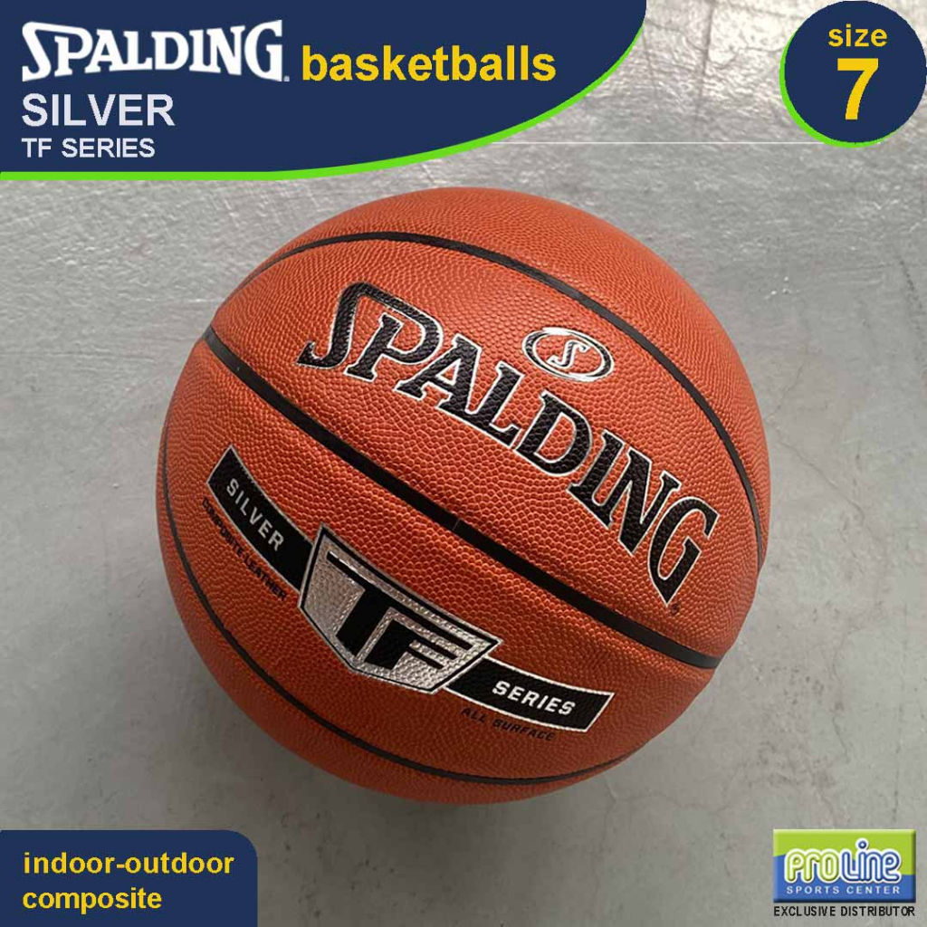 Spalding Silver TF Indoor Outdoor Basketball Size 7 | Shopee Philippines
