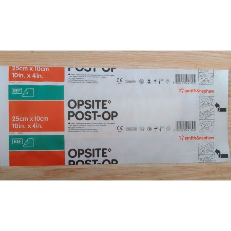 Opsite Post-Op 25cm x 10cm waterproof dressing (1pc) | Shopee Philippines