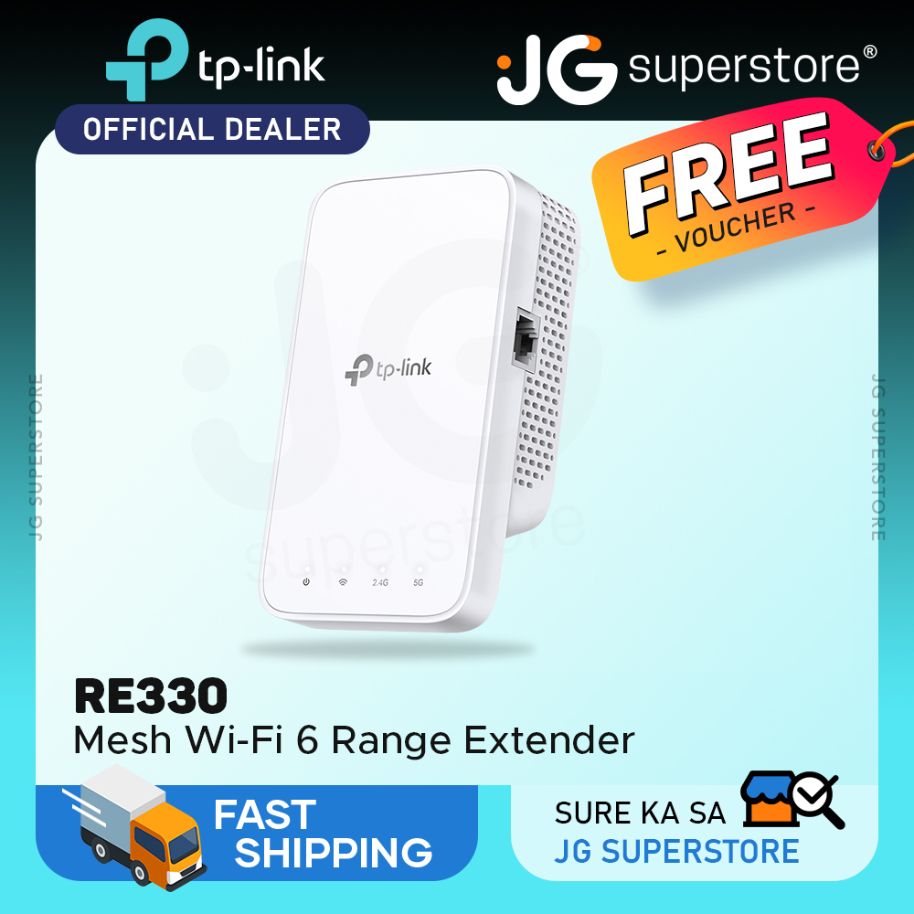 TP-Link RE330 AC1200 Dual Band Mesh Wi-Fi Extender Wall Plugged 867Mbps ...