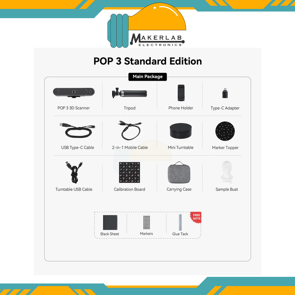 Revopoint POP 2 | Revopoint Mini | POP 3 Standard, Advanced | POP RANGE ...