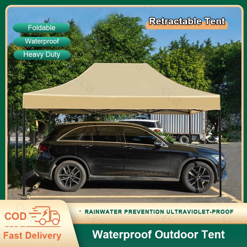 Car Parking Tent 3×4.5M Waterproof Retractable Tent for Car Outdoor ...
