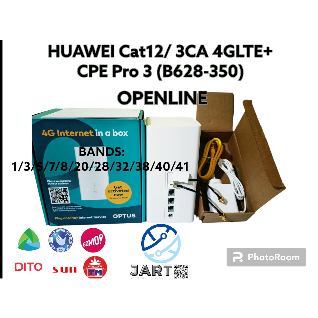 OPENLINE HUAWEI Cat12/3CA 4GLTE+ CPE PRO 3 (B628-350) | Shopee Philippines